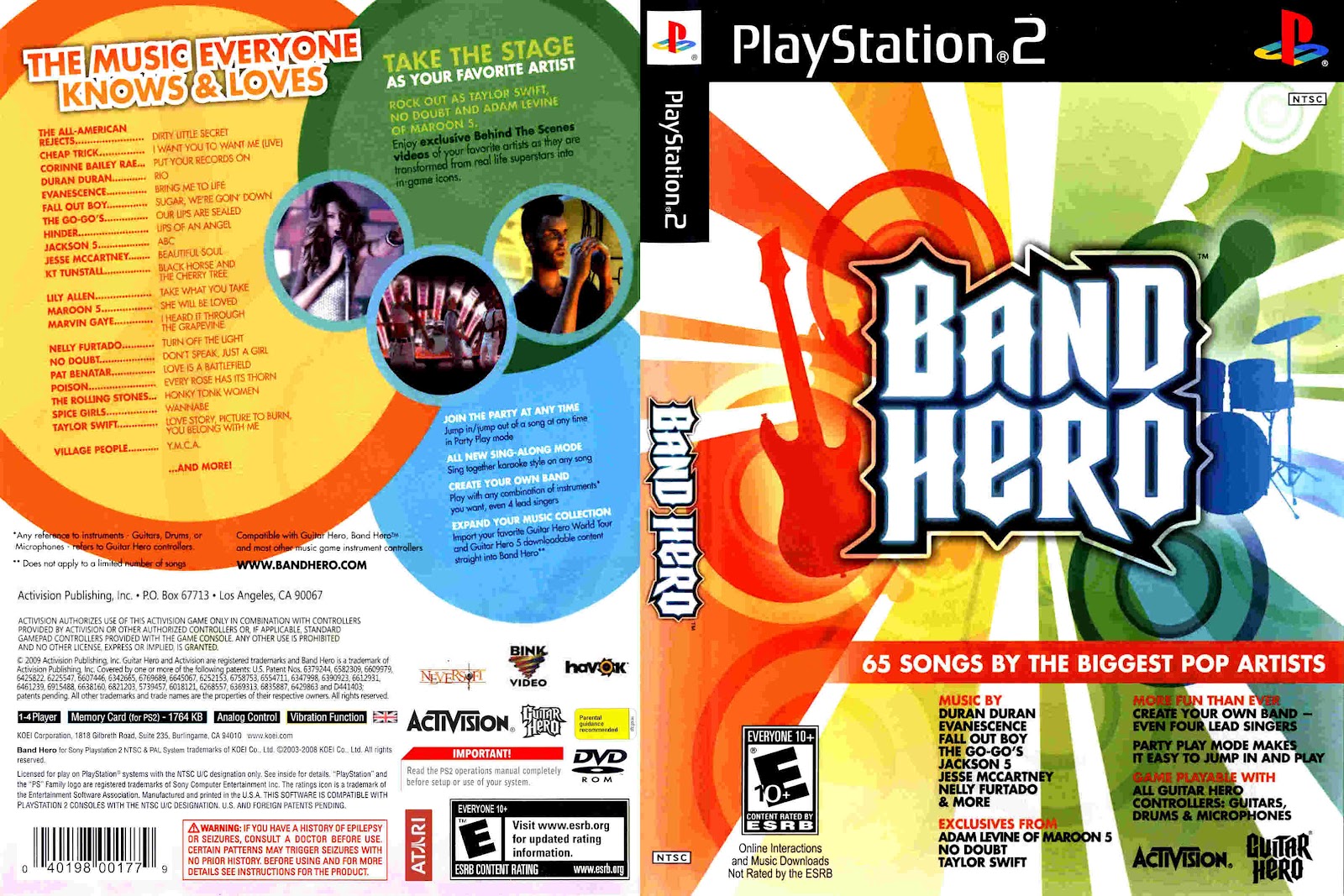 CAIU: COVERS DVDS PS2 (B) (109 capas)